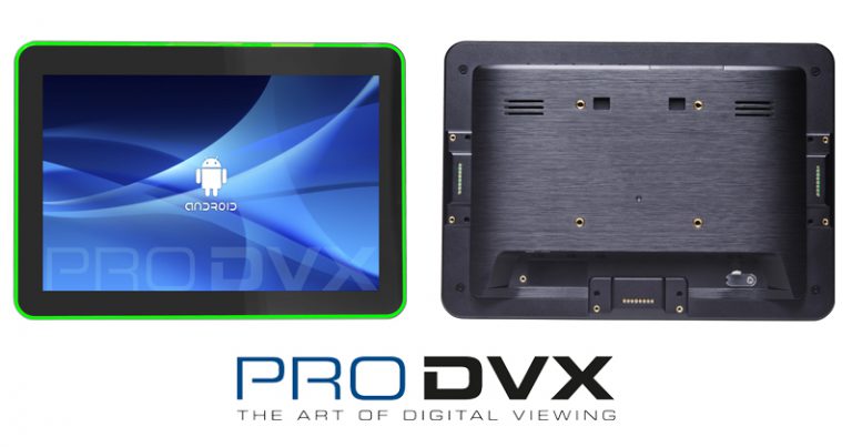 ProDVX APPC-10SLB 10” Android Display met Surround LED Bar - Epatra Benelux