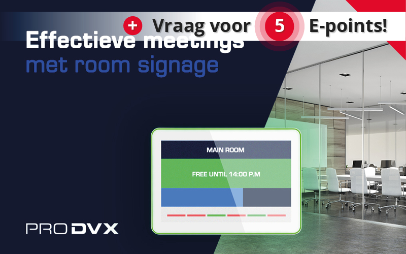 ProDVX Meeting Room Signage - EPATRA