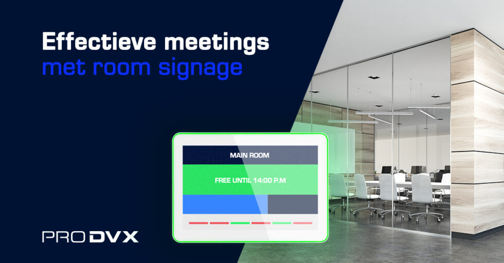 ProDVX Meeting Room Signage - EPATRA